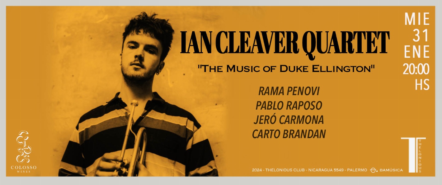 Compra tus entradas para IAN CLEAVER QUARTET "The Music of Duke ...