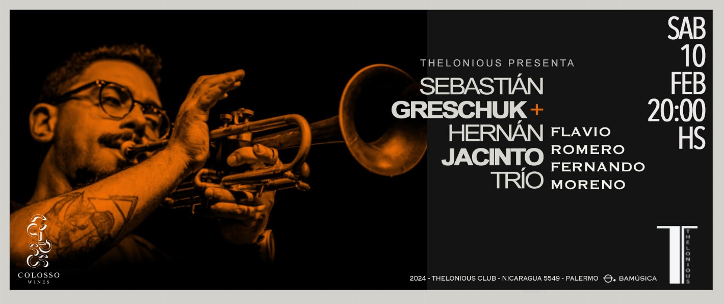 Compra tus entradas para Sebastián Greschuk + Hernán Jacinto trío (2024 ...